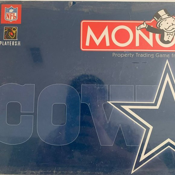 Hasbro | Games | Vintage Monopoly Dallas Cowboys Collectors Edition 206 ...